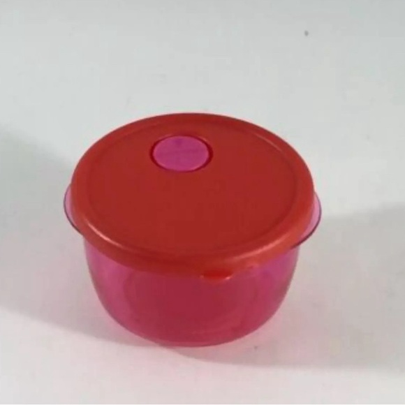 Tupperware | Kitchen | Tupperware Rock N Serve Miniature Container Red ...